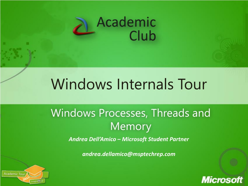 PPT - Windows Internals Tour PowerPoint Presentation, free download ...