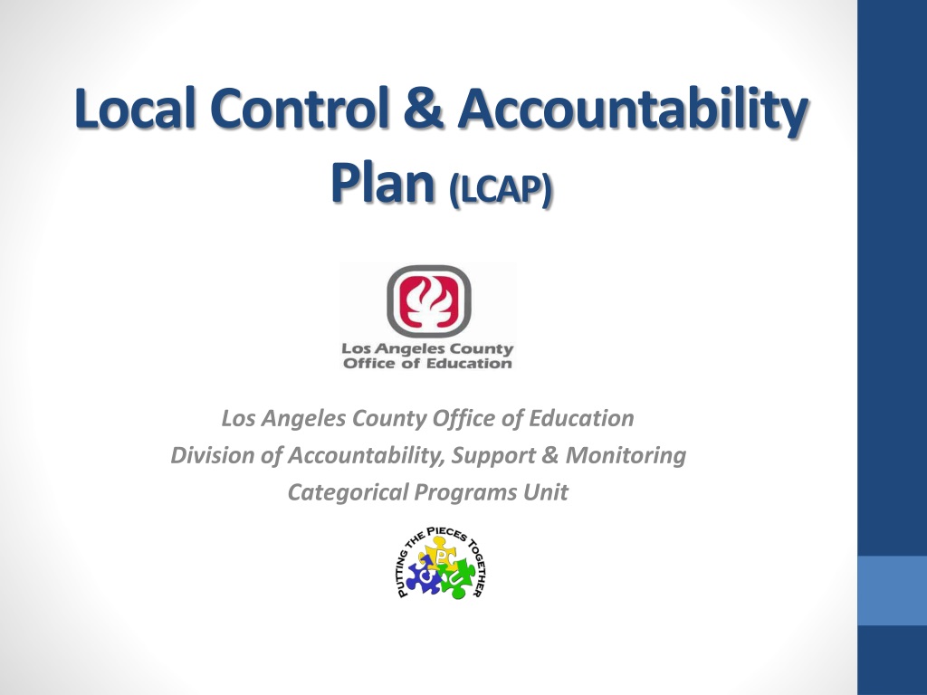 PPT - Local Control & Accountability Plan (LCAP) PowerPoint ...
