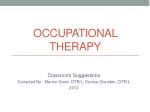 PPT - Occupational Therapy PowerPoint Presentation, free download - ID ...