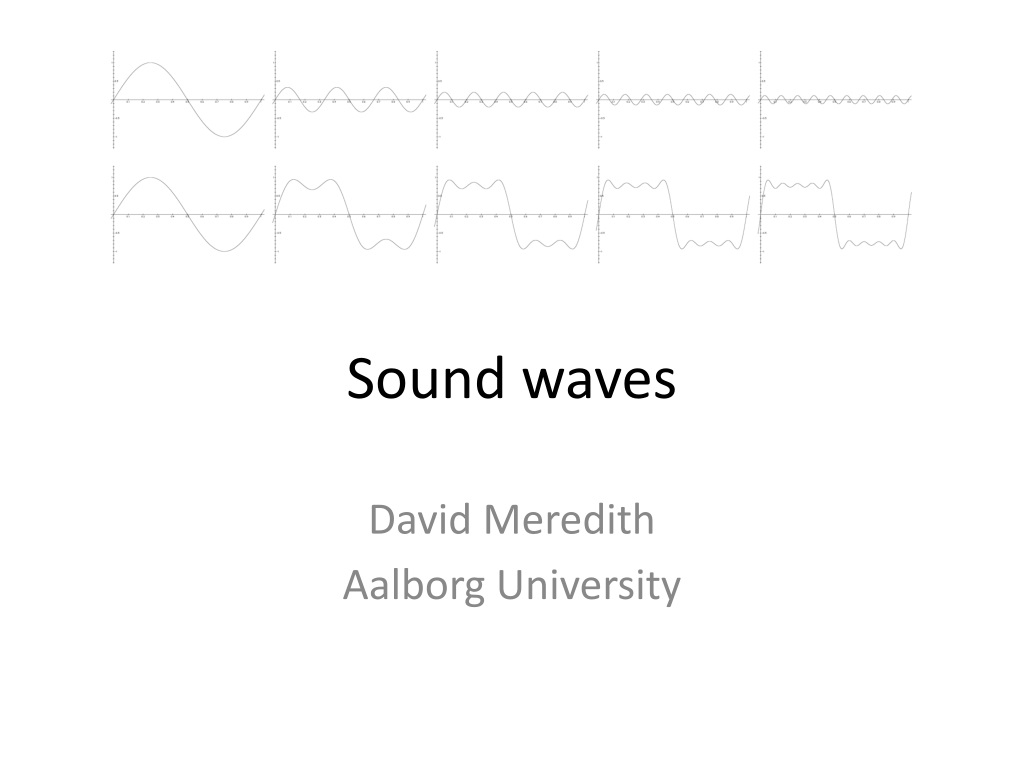 PPT - Sound waves PowerPoint Presentation, free download - ID:1502426