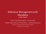 PPT - Reference Management Software Tools Mendeley PowerPoint ...