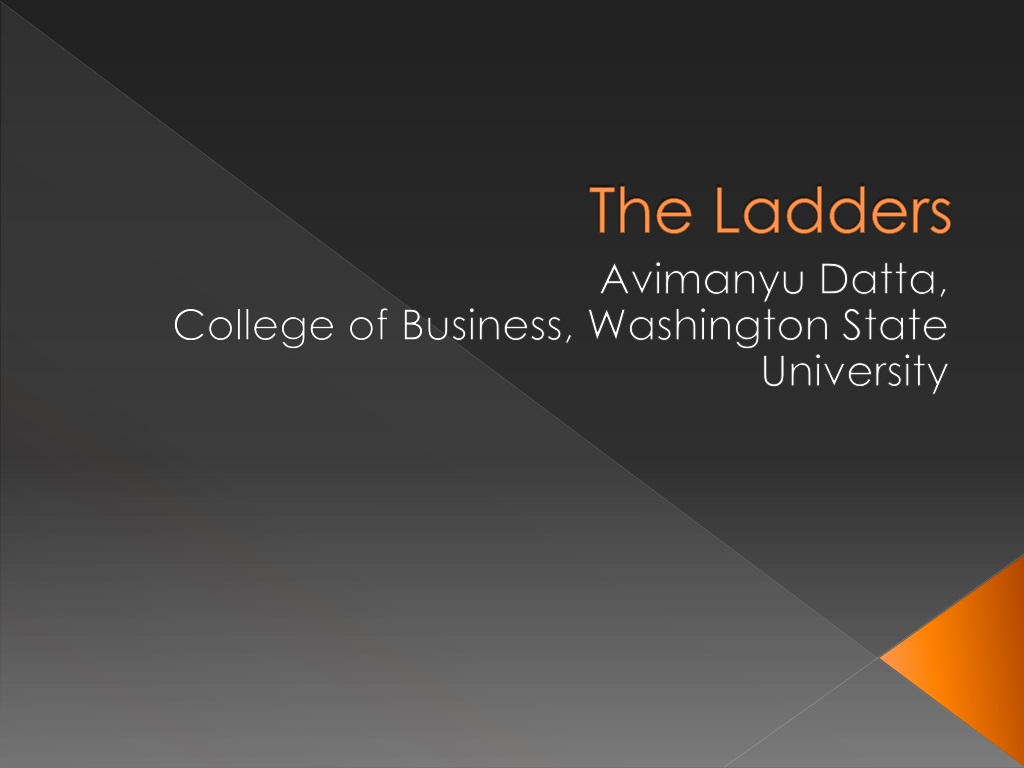 PPT - The Ladders PowerPoint Presentation, free download - ID:1504412
