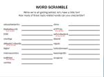 PPT - WORD! Scramble PowerPoint Presentation, free download - ID:2468951