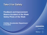 PPT - Take 5 for Safety PowerPoint Presentation, free download - ID:3931987