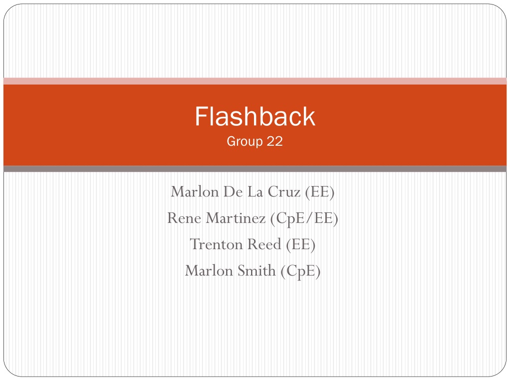 PPT - Flashback Group 22 PowerPoint Presentation, free download - ID ...