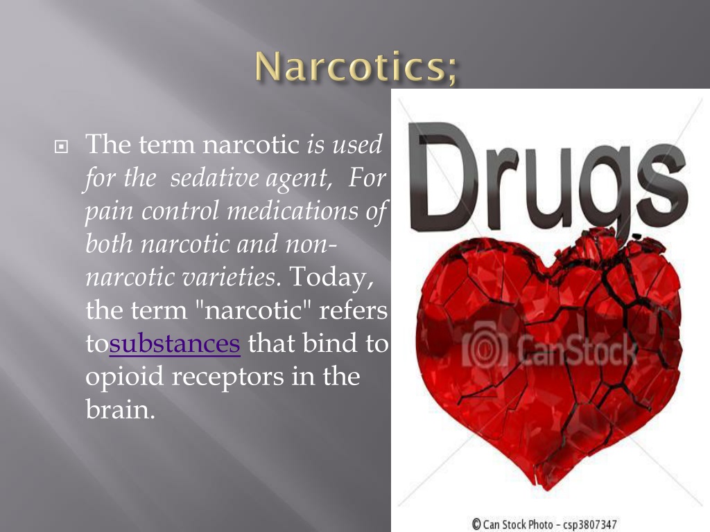 PPT - Narcotics; PowerPoint Presentation, free download - ID:1517364