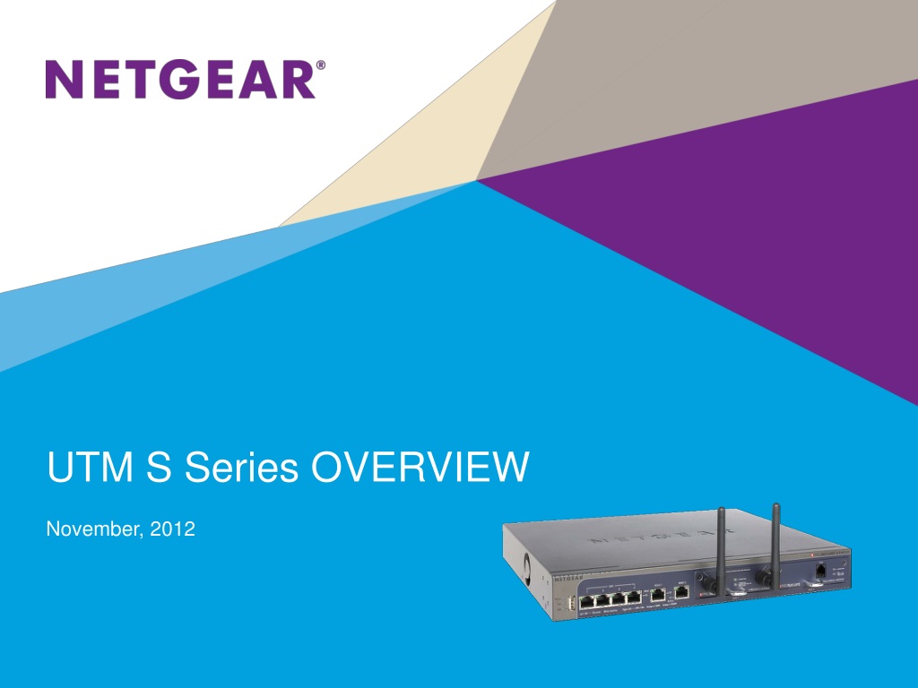 PPT - UTM S Series OVERVIEW PowerPoint Presentation, free download - ID ...