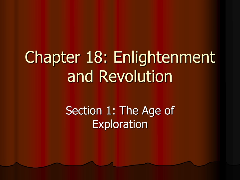 PPT - Chapter 18: Enlightenment and Revolution PowerPoint Presentation ...