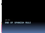 PPT - RESISTANCE AGAINST SPANISH RULE PowerPoint Presentation, free ...