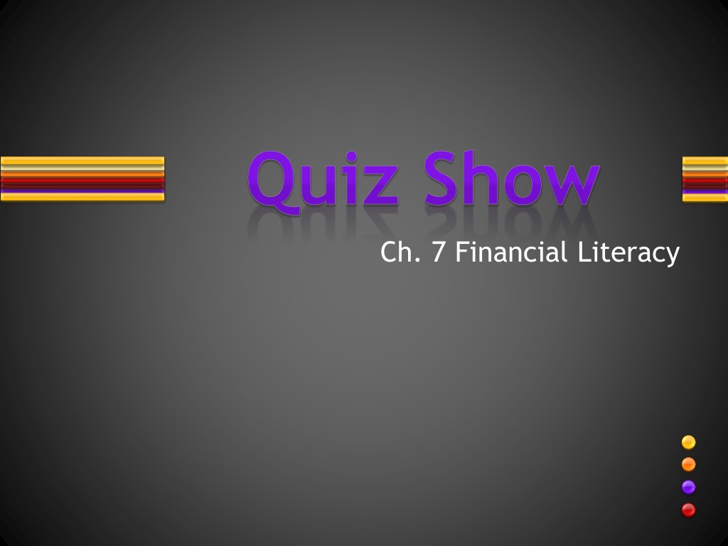 PPT - Quiz Show PowerPoint Presentation, free download - ID:1522401