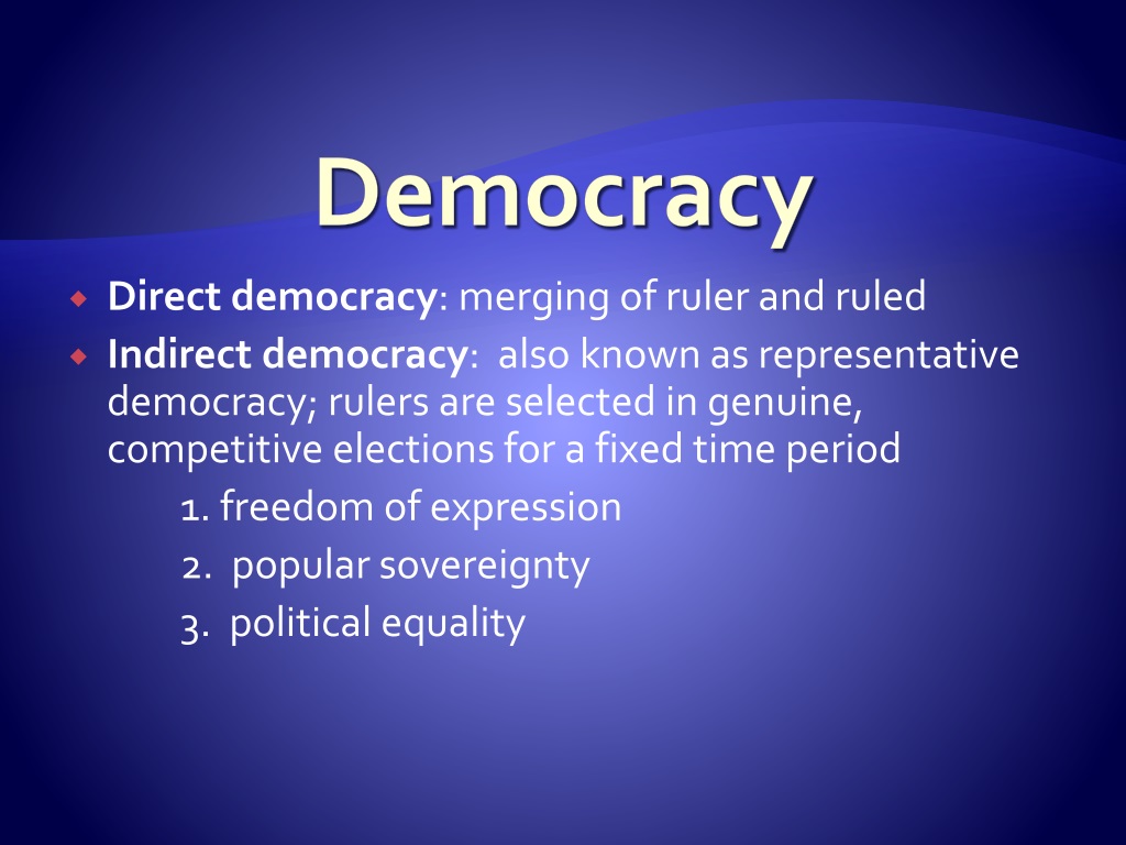PPT - Democracy PowerPoint Presentation, free download - ID:1527662