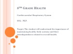 PPT - 8 th grade health unit Muscles and Exercise PowerPoint ...