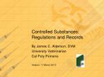 PPT - Dispensing Controlled Substances PowerPoint Presentation, free ...