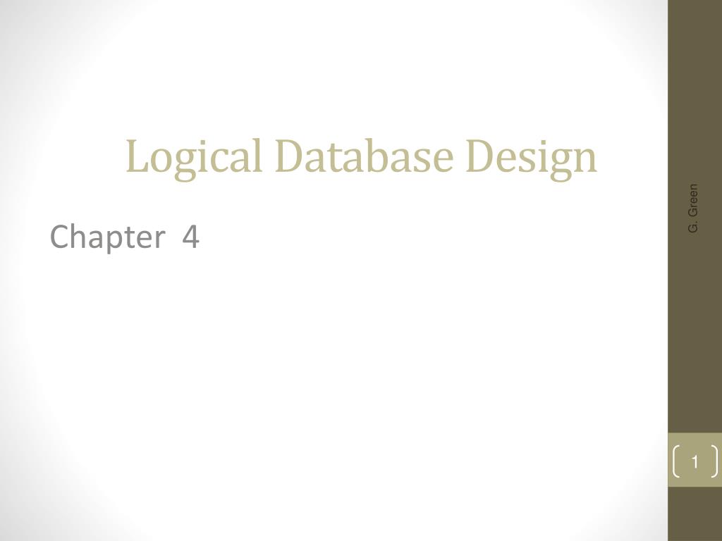 PPT - Logical Database Design PowerPoint Presentation, free download ...