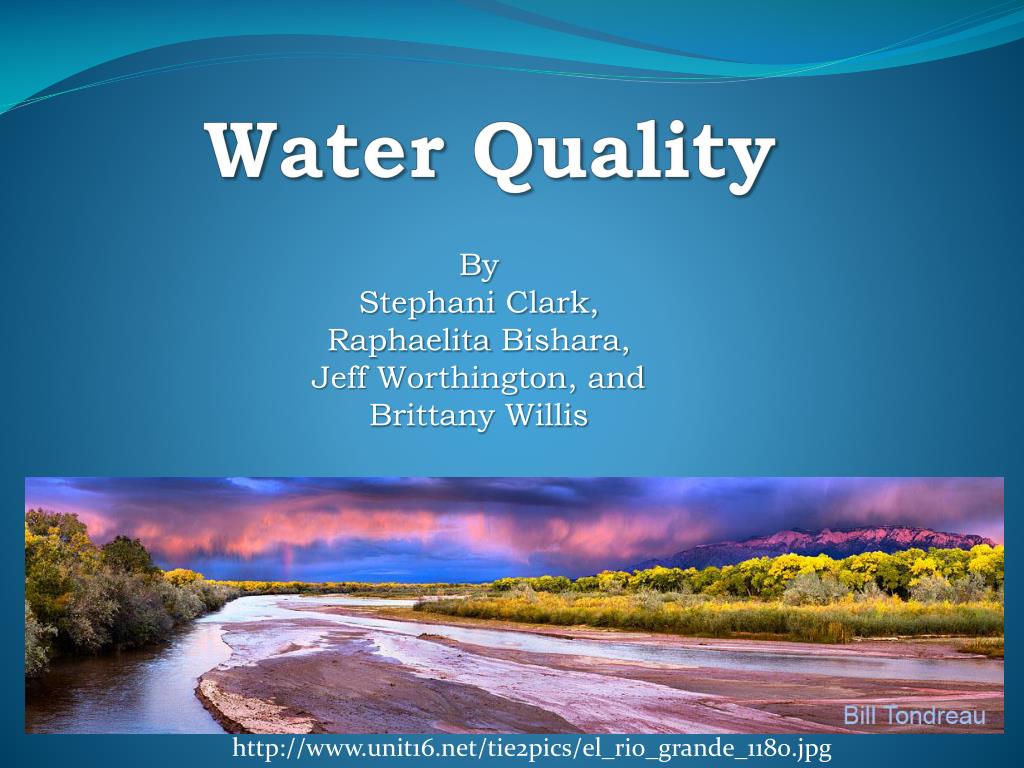PPT - Water Quality PowerPoint Presentation, free download - ID:1538204