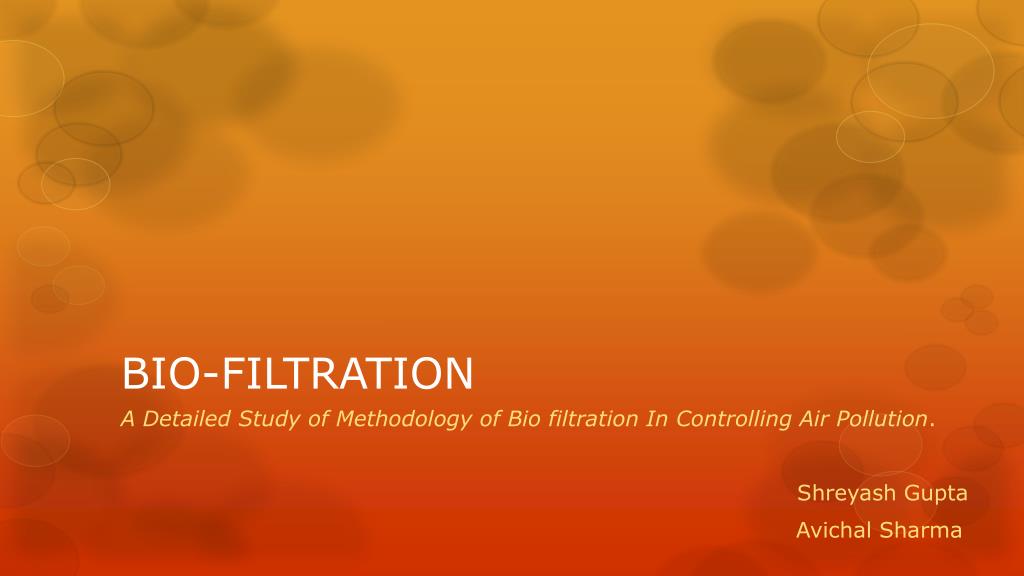 PPT - BIO-FILTRATION PowerPoint Presentation, free download - ID:1538517