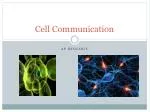 PPT - Cell Communication PowerPoint Presentation, free download - ID ...