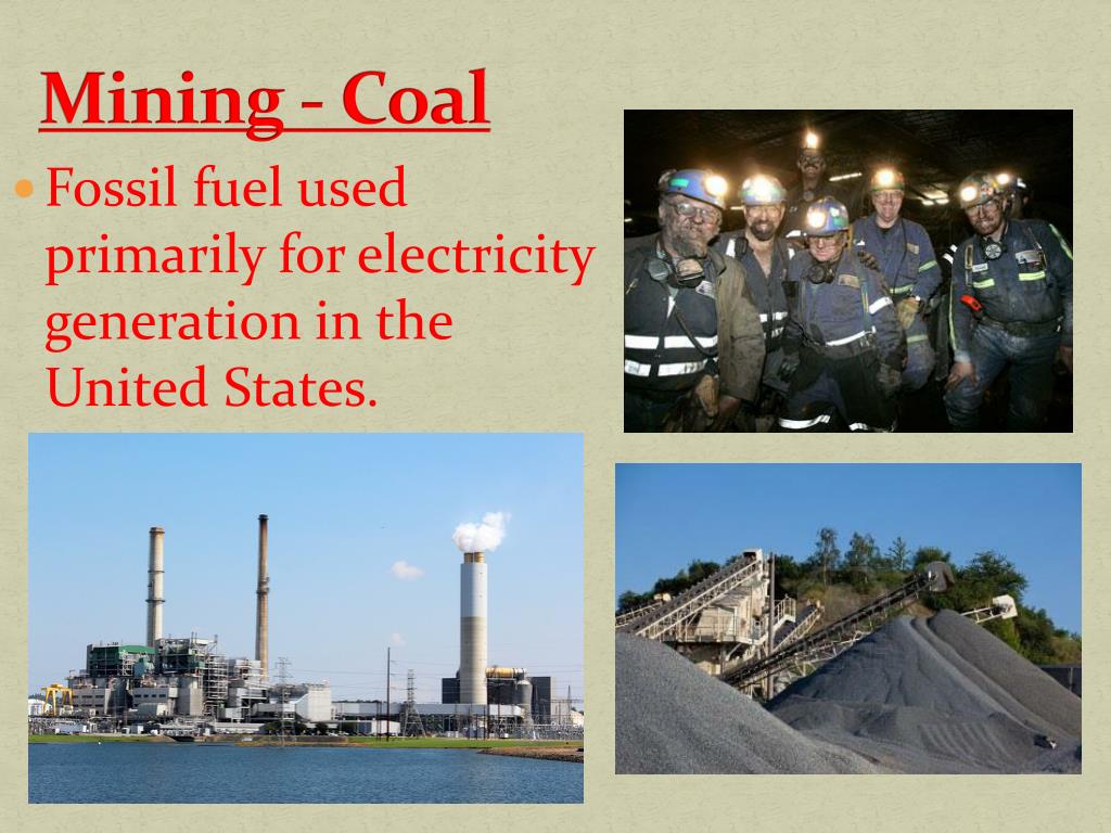 PPT - Mining - Coal PowerPoint Presentation, free download - ID:1539093