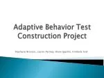 PPT - TEST CONSTRUCTION PowerPoint Presentation, free download - ID:5324682