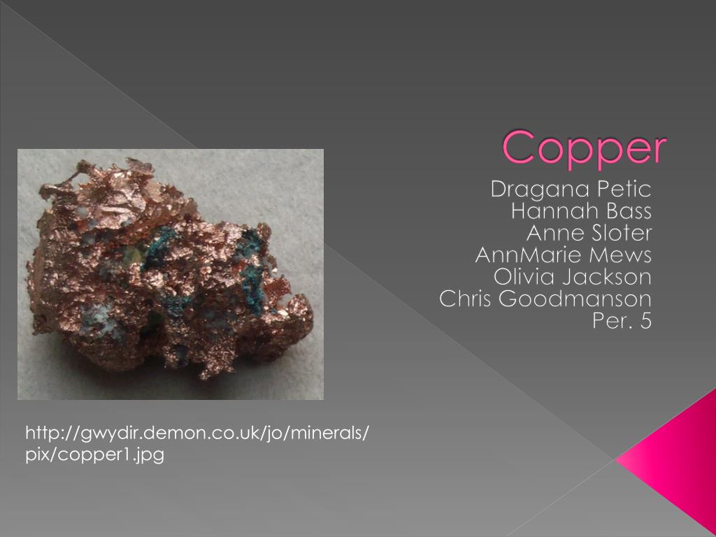 PPT - Copper PowerPoint Presentation, free download - ID:1541100