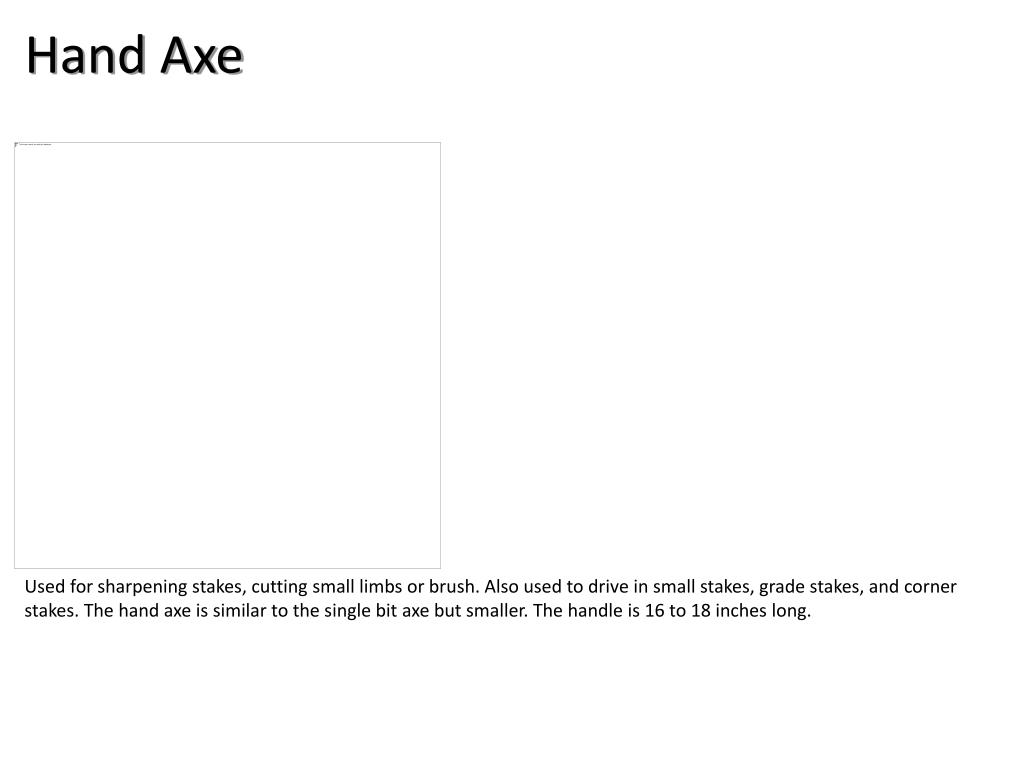PPT - Hand Axe PowerPoint Presentation, free download - ID:1541363