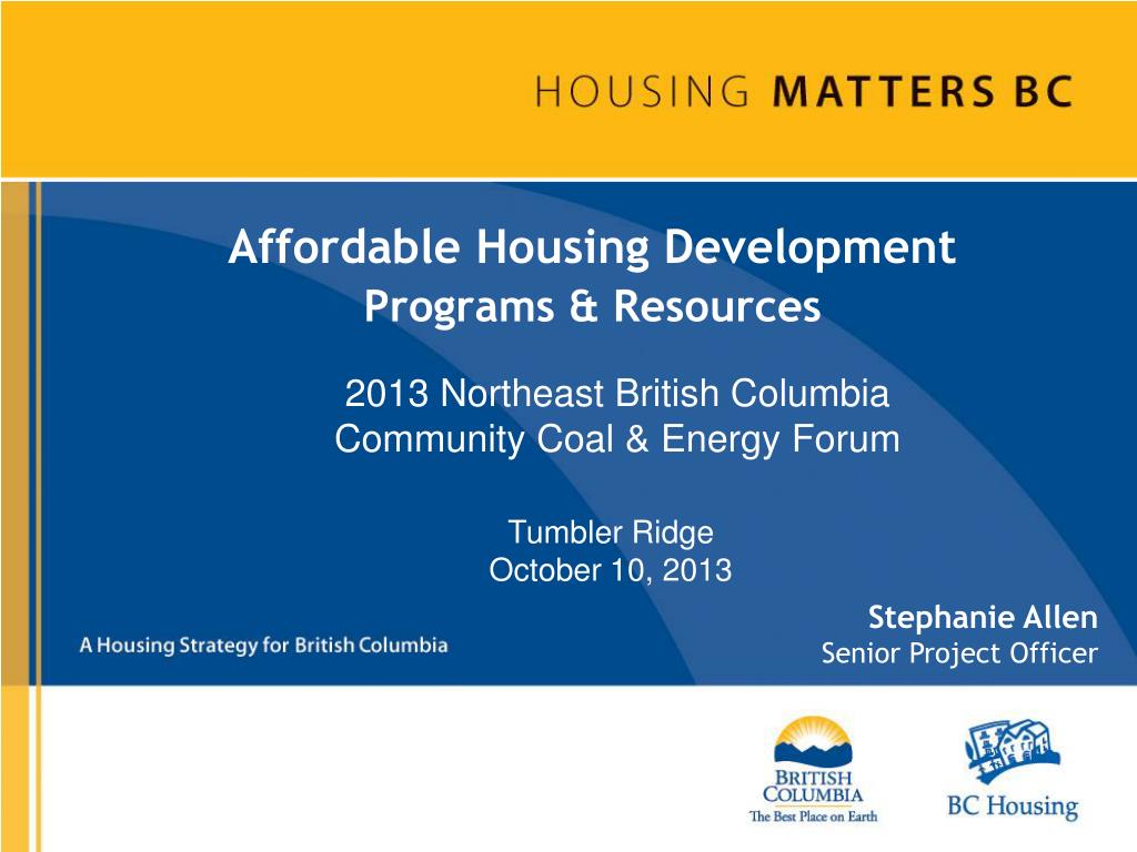 PPT - Affordable Housing Development PowerPoint Presentation, free ...