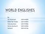 PPT - World Englishes PowerPoint Presentation, free download - ID:3431811