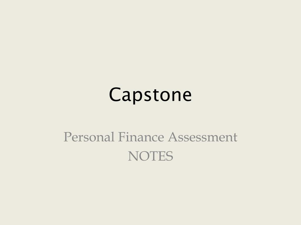 PPT - Capstone PowerPoint Presentation, free download - ID:1545141