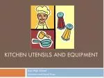 PPT - Essential Kitchen Tools and Utensils PowerPoint Presentation ...