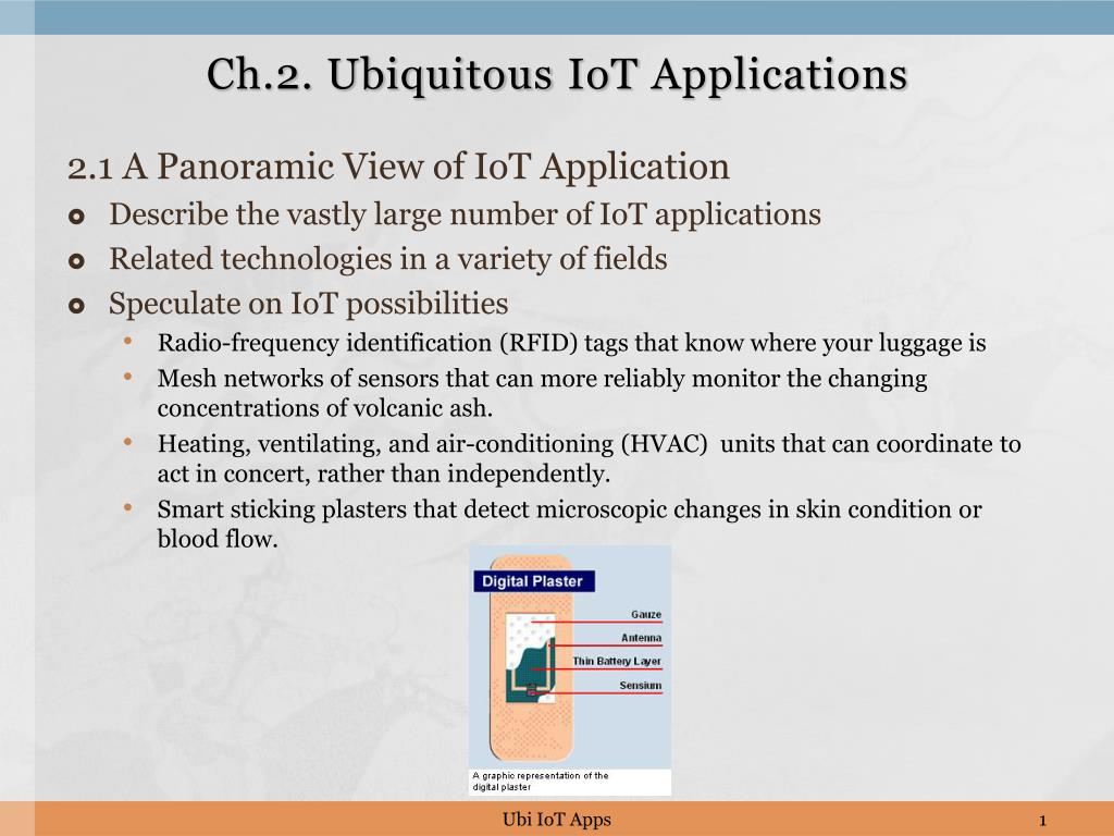 PPT - Ch.2. Ubiquitous IoT Applications PowerPoint Presentation, free ...