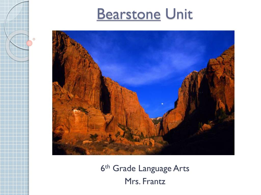 PPT - Bearstone Unit PowerPoint Presentation, free download - ID:1545771