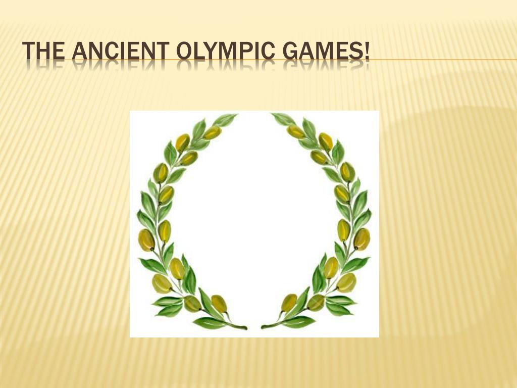 PPT - The Ancient Olympic Games! PowerPoint Presentation, free download ...