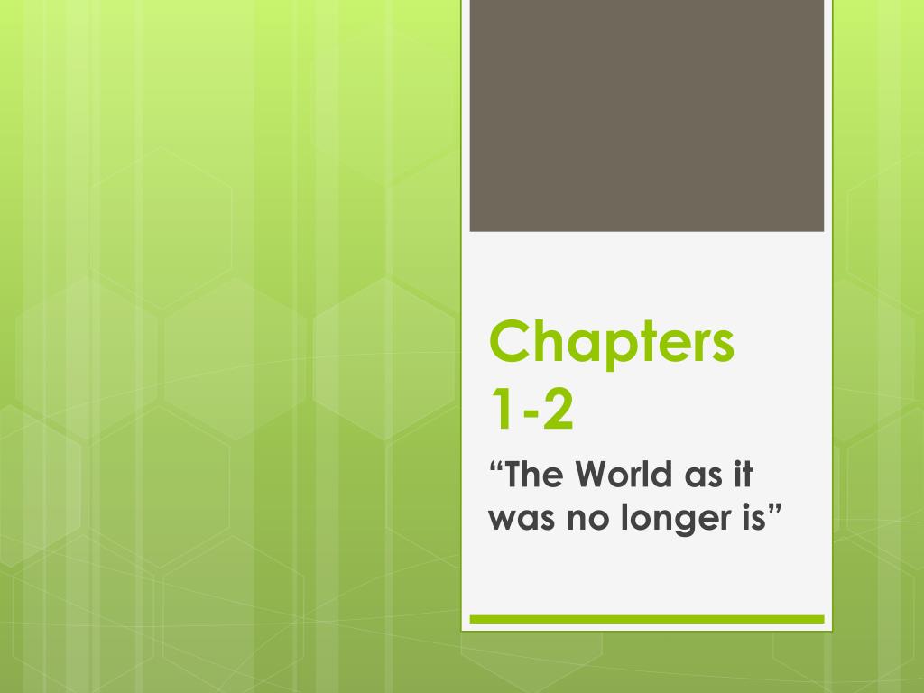 PPT - Chapters 1-2 PowerPoint Presentation, free download - ID:1546628