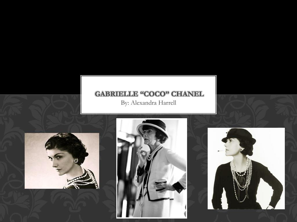 PPT - Gabrielle “Coco” Chanel PowerPoint Presentation, free download ...