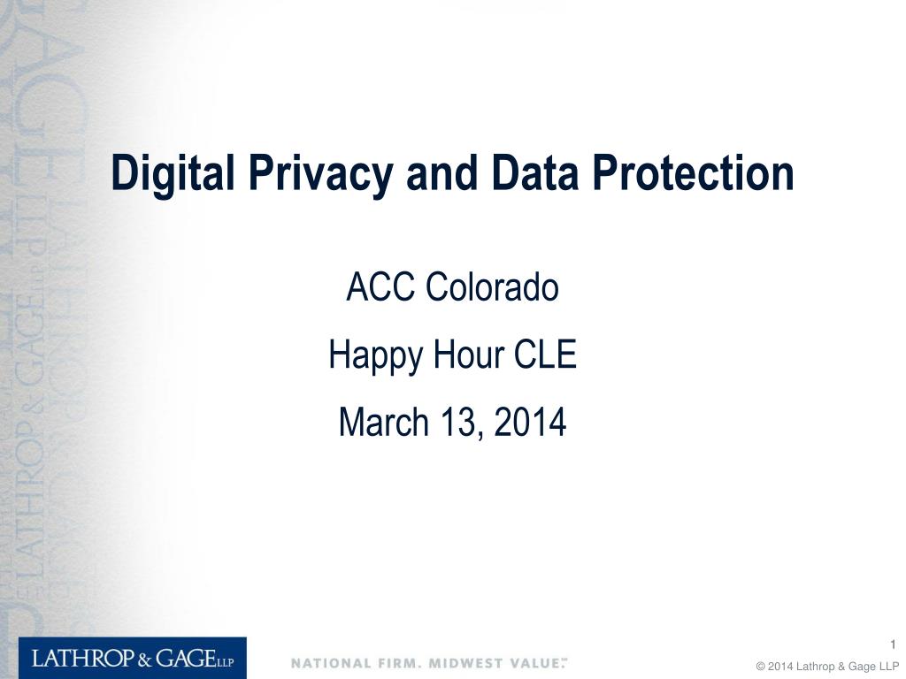PPT - Digital Privacy and Data Protection PowerPoint Presentation, free ...