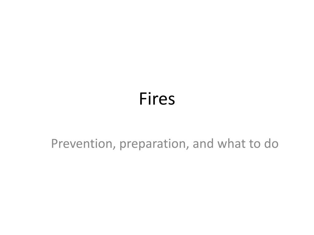 PPT - Fires PowerPoint Presentation, free download - ID:1547653