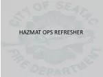 PPT - HAZMAT Awareness PowerPoint Presentation, free download - ID:477844