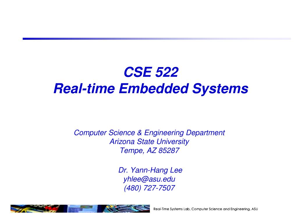 PPT - CSE 522 Real-time Embedded Systems PowerPoint Presentation, free download - ID:1547958