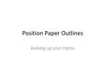 PPT - Writing a Position Paper PowerPoint Presentation, free download ...