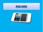 PPT - Apple iPad Mini Deals: Affordable Monthly Repayment Option ...