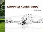 PPT - Kompresi Data Multimedia PowerPoint Presentation, free download ...