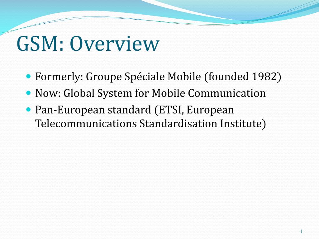 PPT - GSM: Overview PowerPoint Presentation, free download - ID:1549234