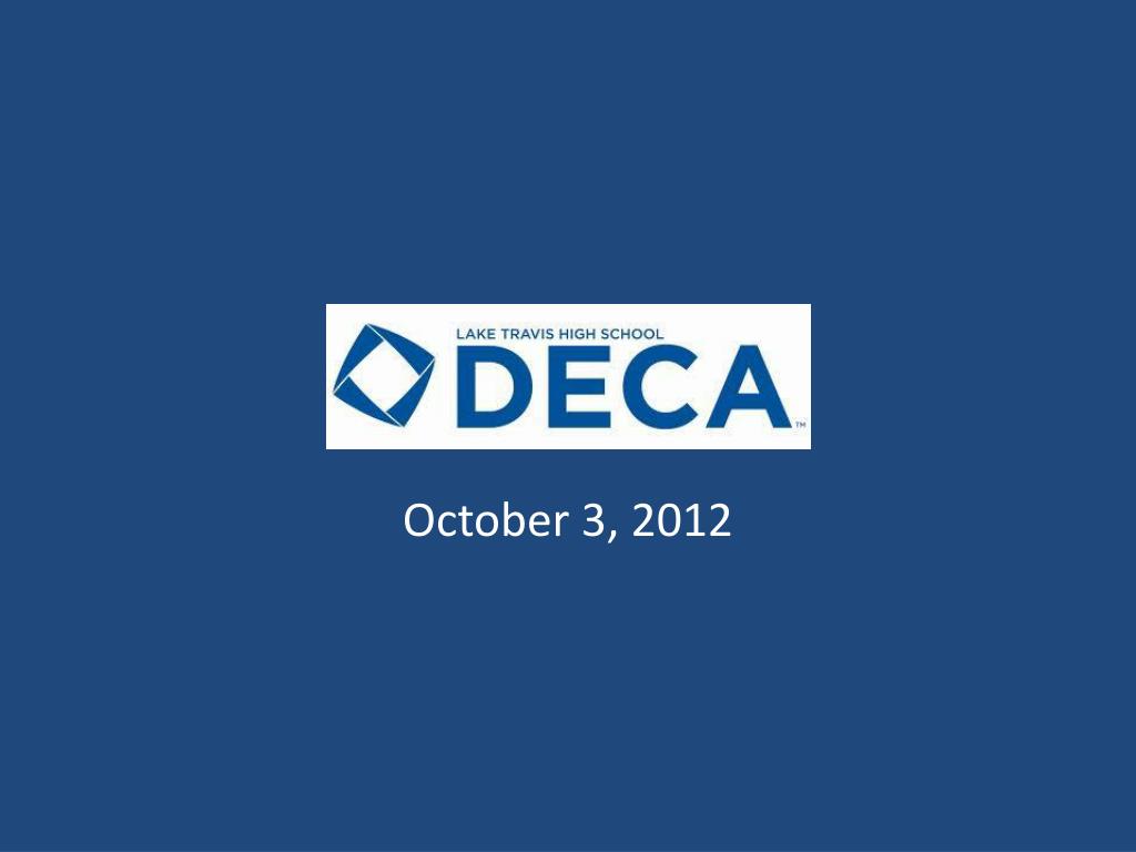 PPT - DECA Meeting PowerPoint Presentation, free download - ID:1549373