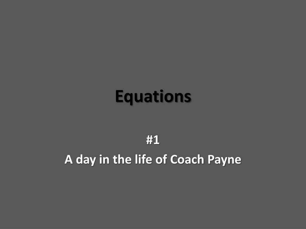 PPT - Coach Payne's Daily Math Challenges PowerPoint Presentation, free ...