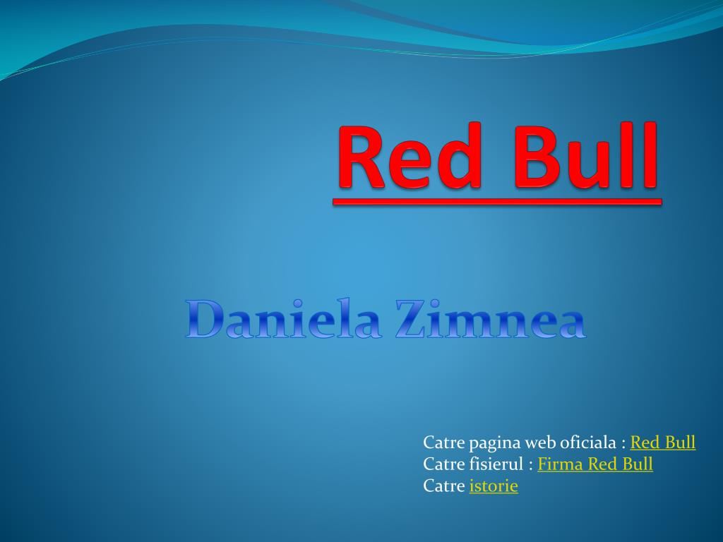 PPT - Red Bull PowerPoint Presentation, free download - ID:1551157