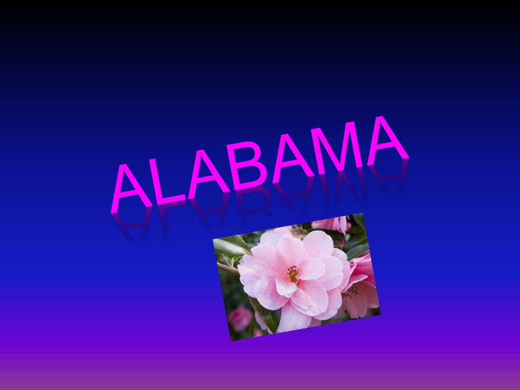 PPT - ALABAMA PowerPoint Presentation, free download - ID:1551761
