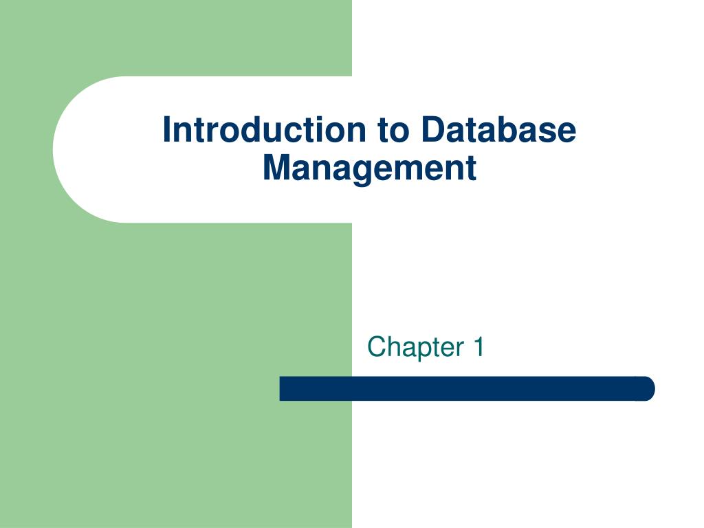 PPT - Introduction to Database Management PowerPoint Presentation, free ...