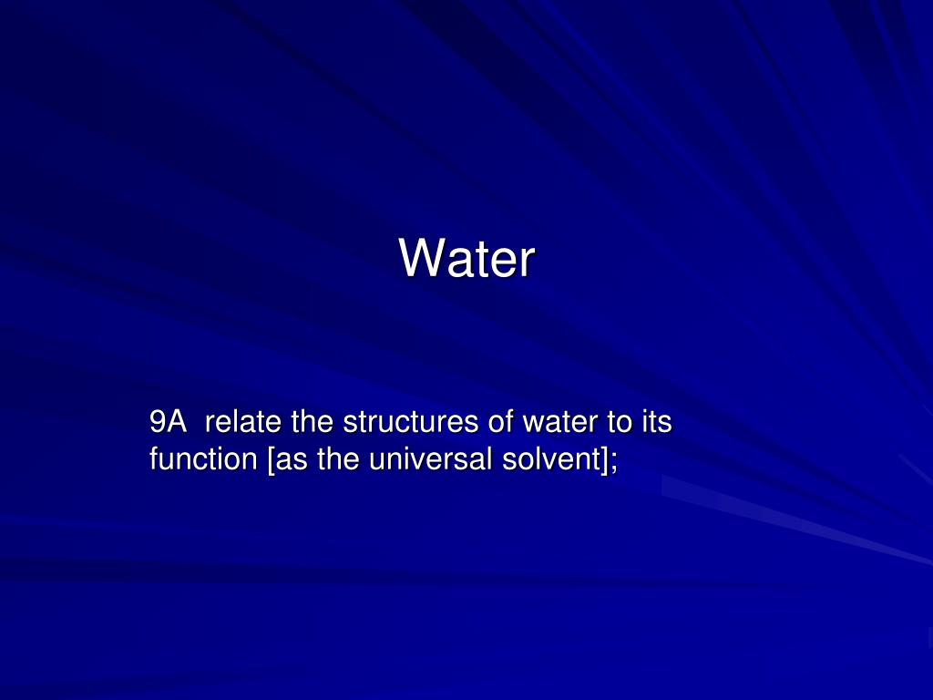 PPT - Water PowerPoint Presentation, free download - ID:1552262