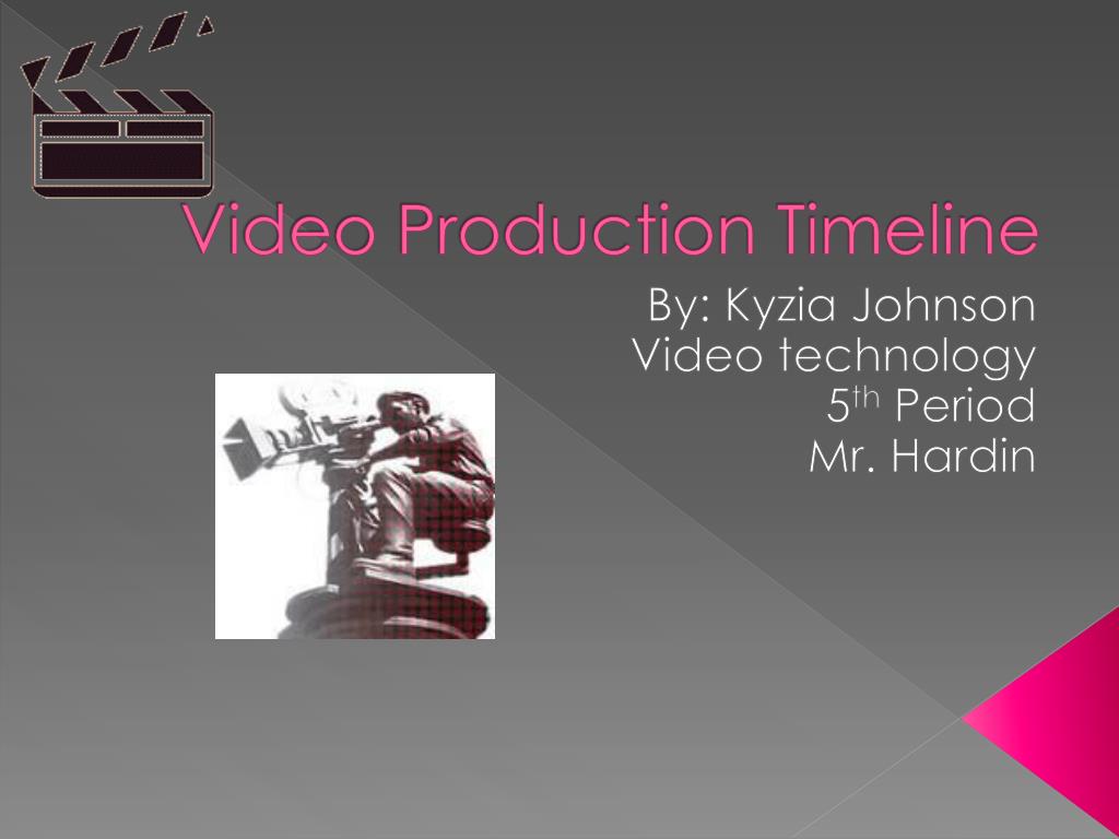 PPT - Video Production Timeline PowerPoint Presentation, free download ...
