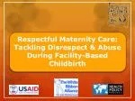 PPT - Respectful maternity care PowerPoint Presentation, free download ...